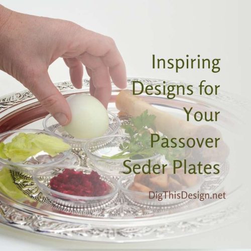Inspiring Designs for Your Passover Seder Plates - Dig This Design