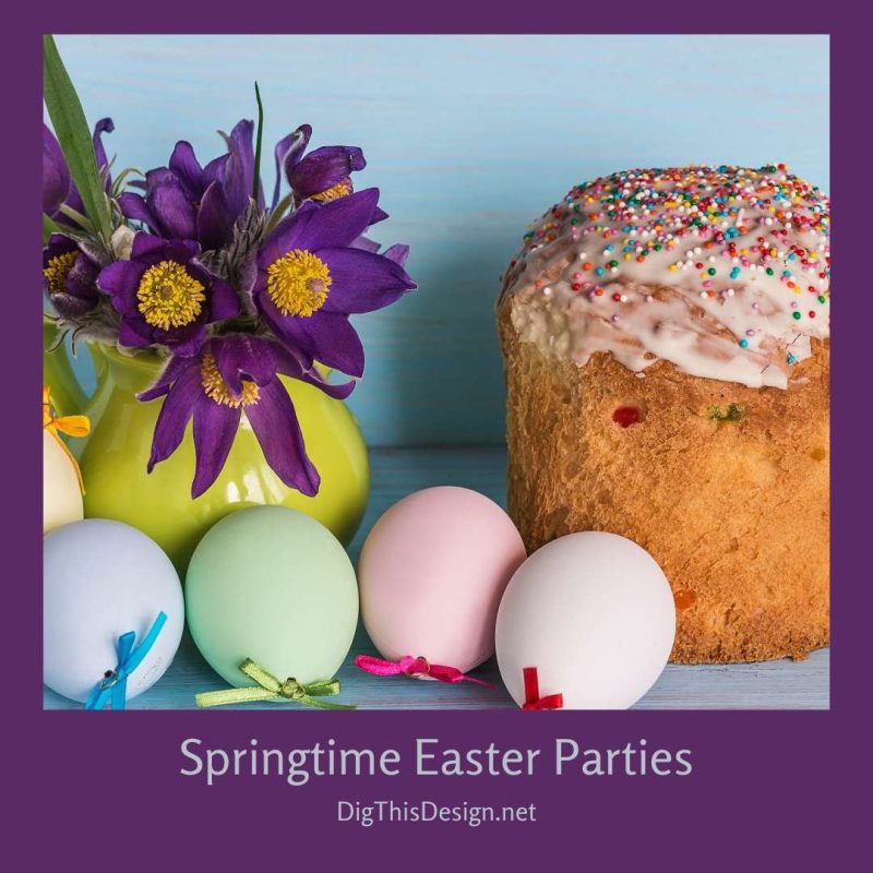 Springtime Easter Parties - Dig This Design