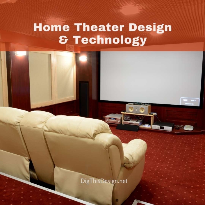 15 Beautiful Home Theater Design Ideas & The Technology To Make It Happen