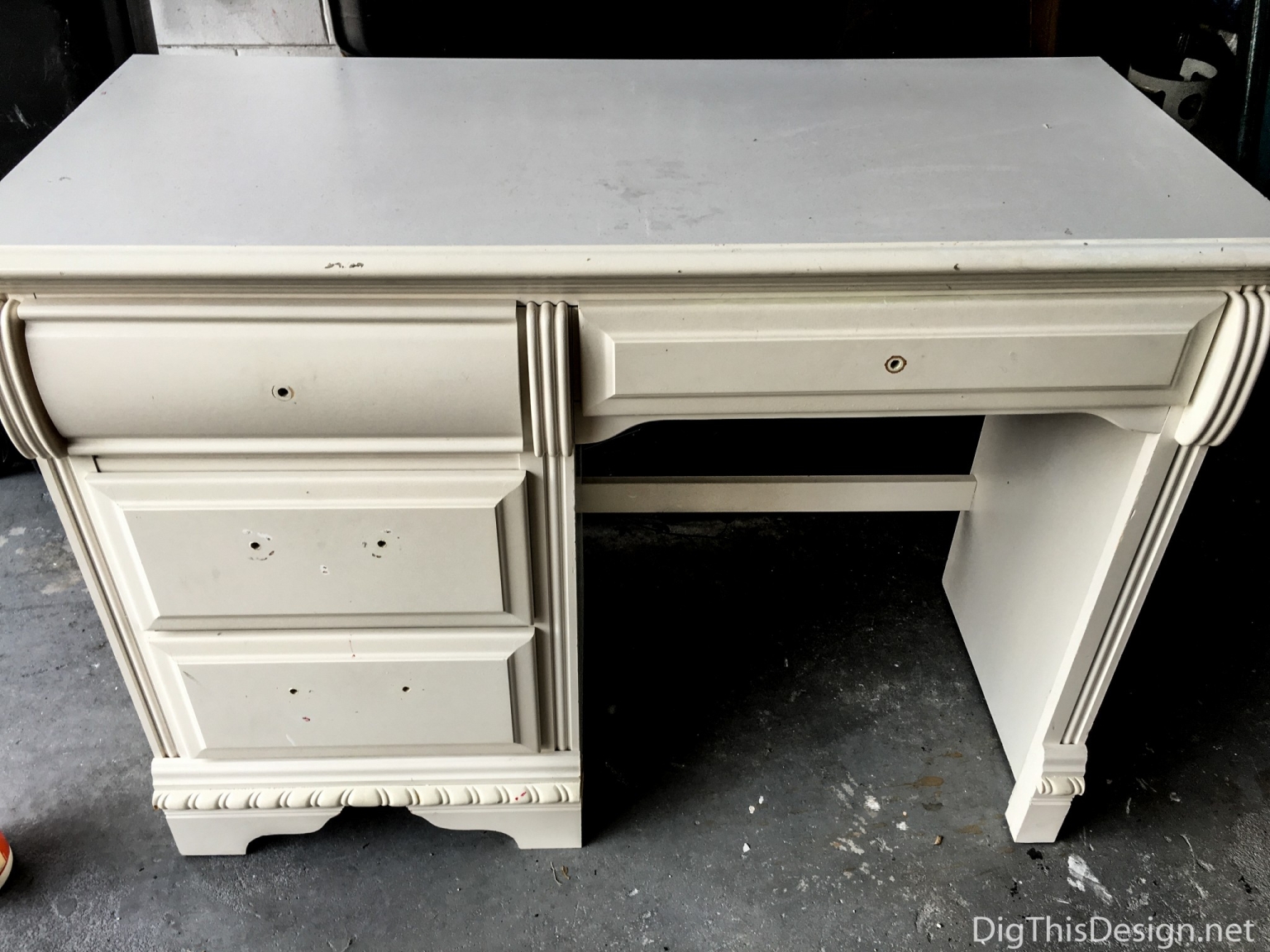 Refurbished Desktop Using Decoupage Medium Mod Podge - Dig This Design