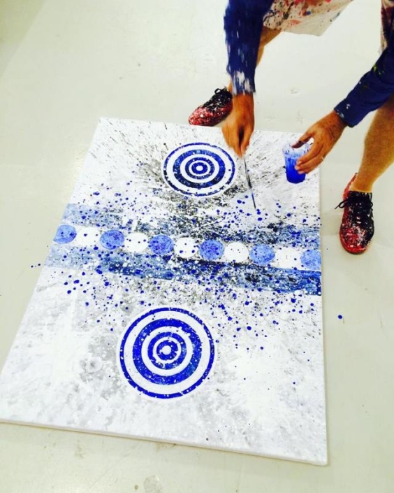 Artist - Steven Manolis, "Happy Birthday America Series" - Dig This Design