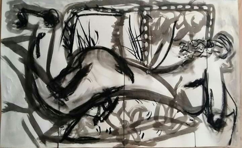 Artist Adam Cook Rocks Acrylic Color - Dig This Design