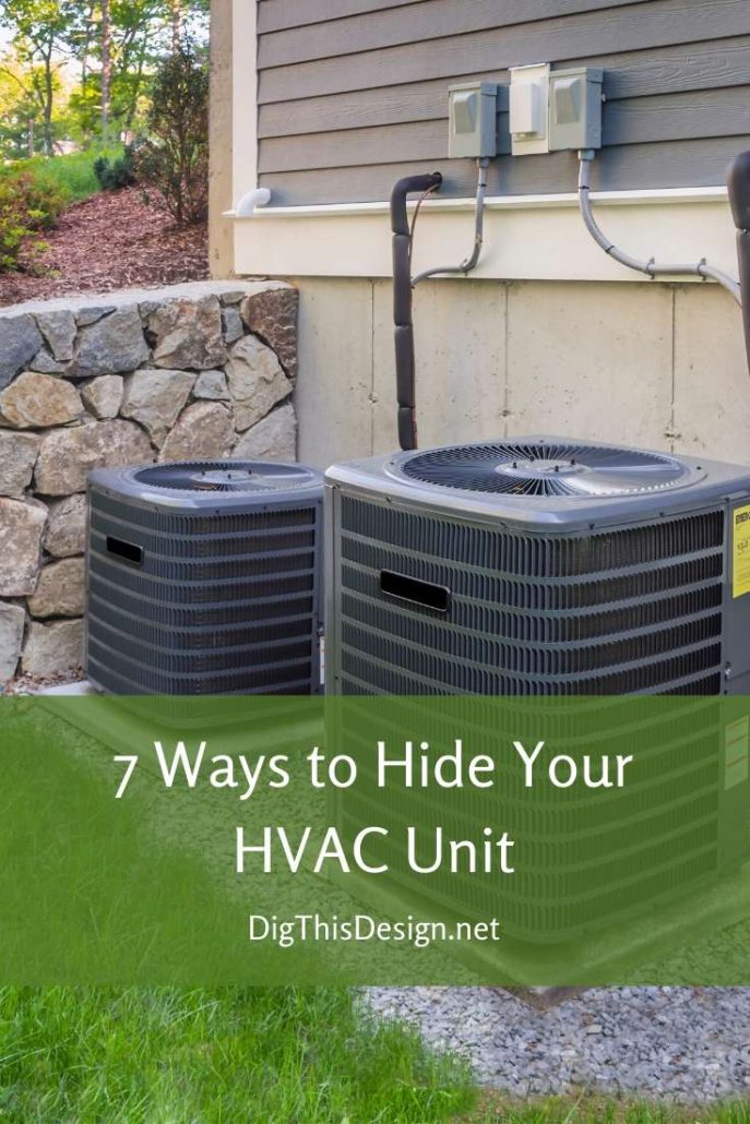 HVAC Unit - 7 Beautiful Ways to Hide It - Dig This Design