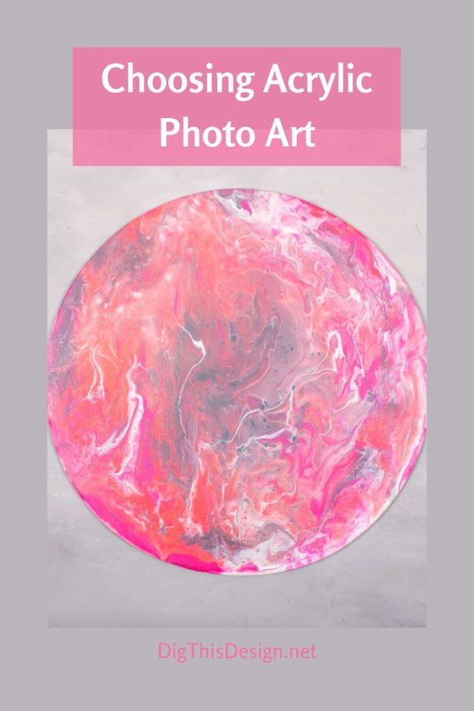 Acrylic Photo Art Adds a Pop of Color in Room Design - Dig This Design