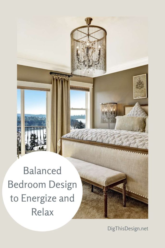 Balanced Bedroom Design to Energize and Relax - Dig This Design