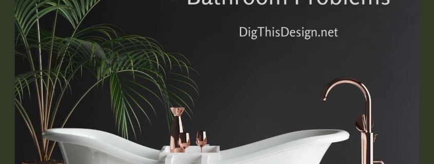 5 Common Bathroom Problems and How to Fix Them - Dig This Design