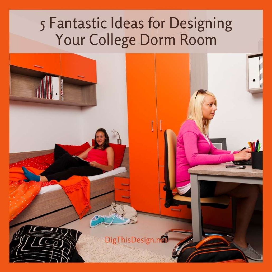 Be Bold In Designing Your Dorm Room Dig This Design